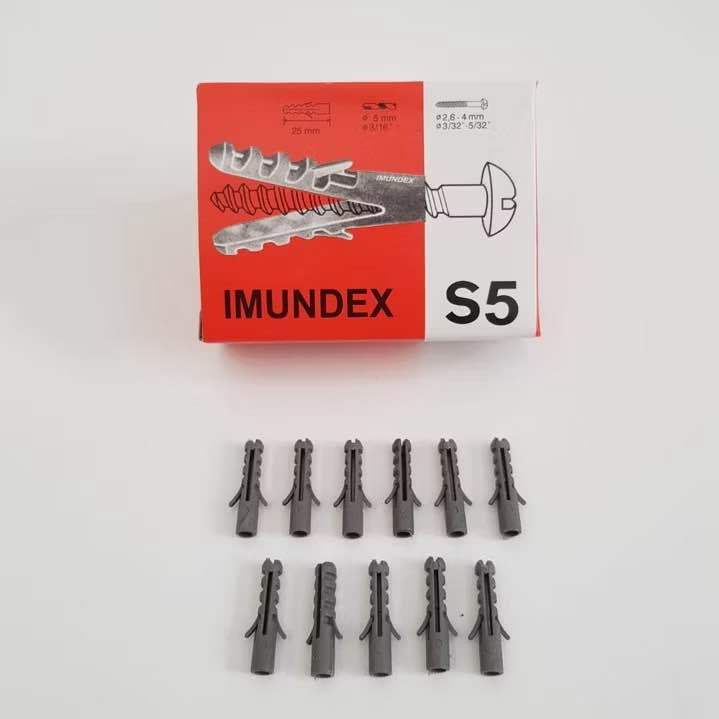 Fisher IMUNDEX S5 Isi 100pcs Fiser Viser Piser Visher Tanam Lubang ...