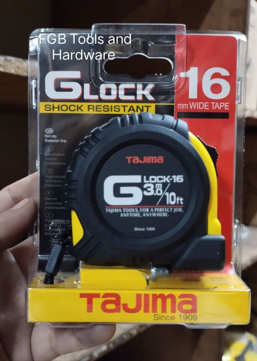 JAPAN TOOLS TAJIMA TOOLS JAPAN TAJIMA G-Lock steel tape measure 3mt/10' 5mt/16' | Lazada PH