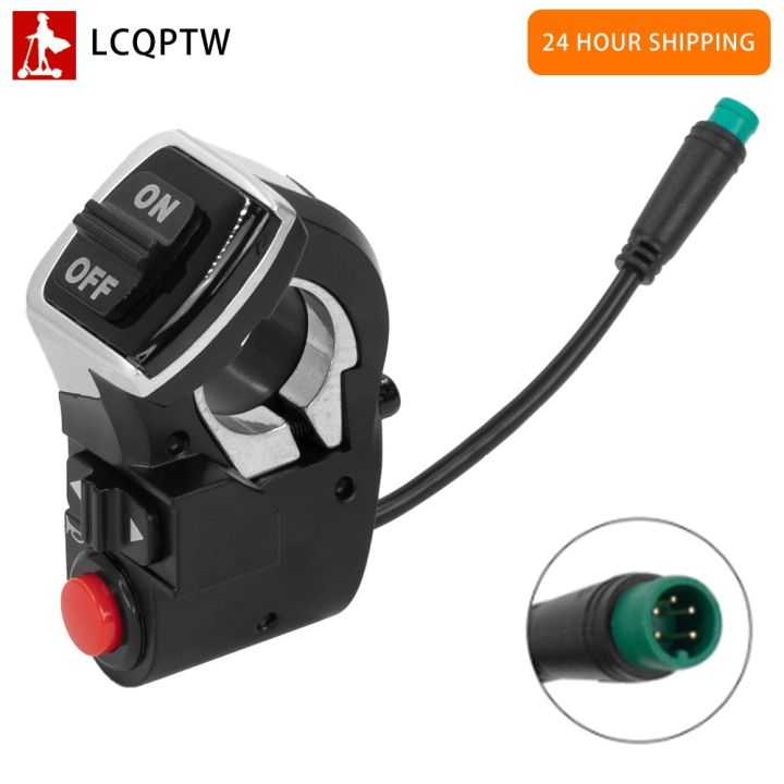 Turn Signals on/Off Button Light Switch 5 Pin for 10 Inch Kugoo M4 Pro ...