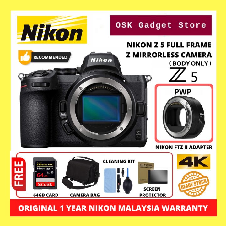 Nikon Z5 Z 5 Full Frame Z Mirrorless Camera | With Free Gifts | With ...
