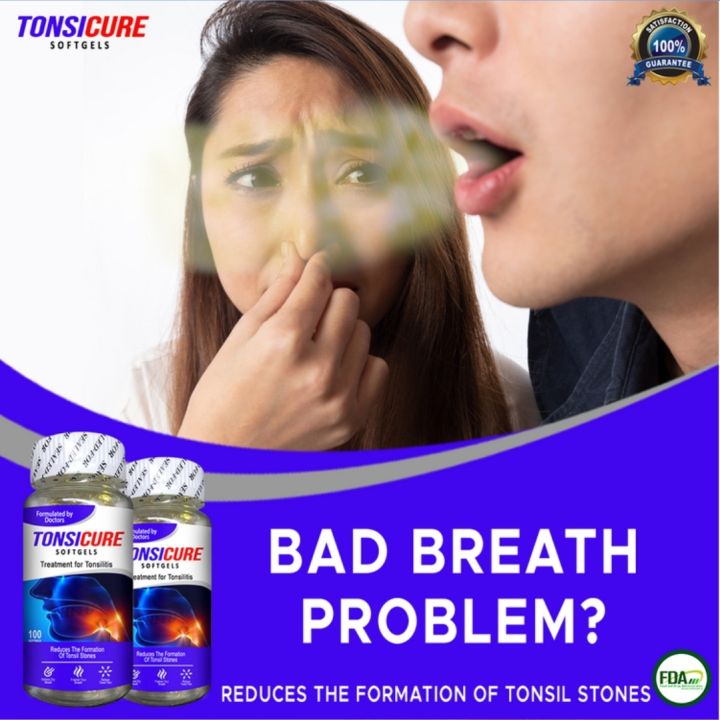 tonsicure for bad breath and tonsilitis | Lazada PH