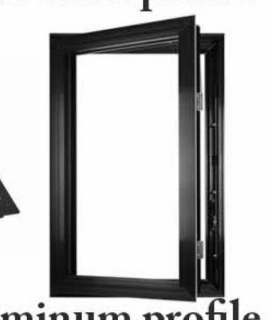 H-100cm x 50cm-W Casement window (single panel) | Lazada PH