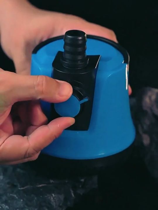 115W Adjustable Bottom Suction Submersible Pump 360° Vortex Water ...