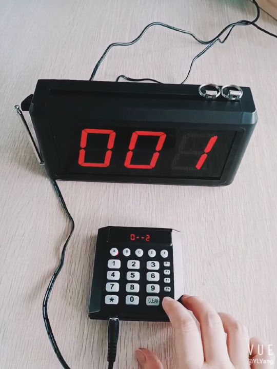 Wireless queue calling System for Restaurant/Food Truck/Clinic Pager ...