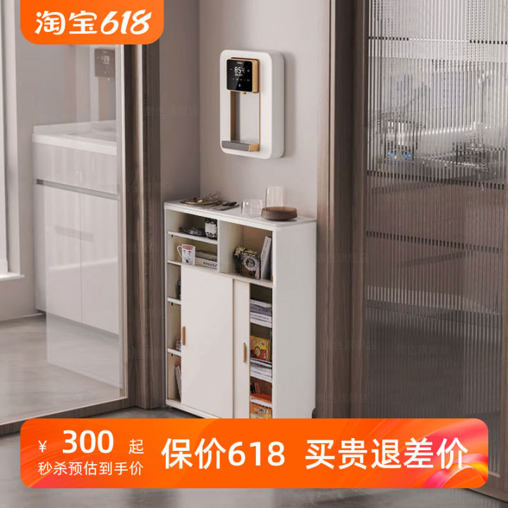 Sliding Door Ultra-Thin Sideboard 20cm Sliding Door Narrow Kitchen Side ...