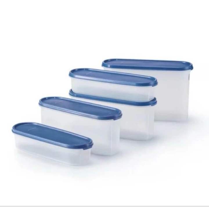 Tupperware Modular Mates Super Oval Set (5pcs) | Lazada