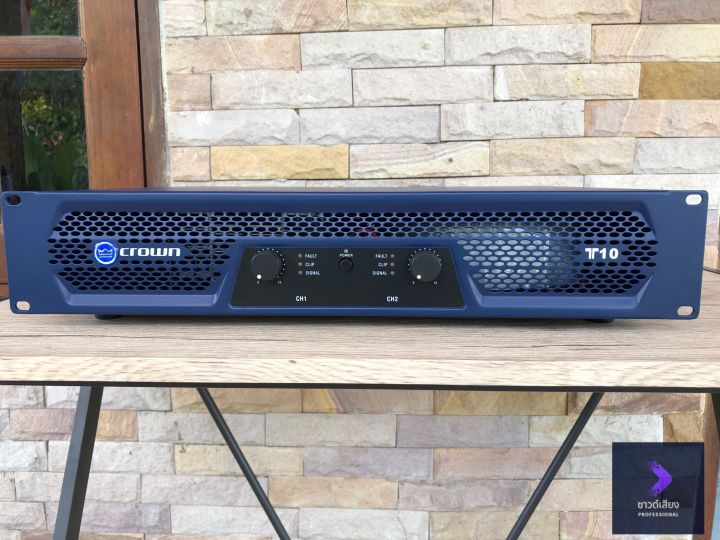 เพาเวอร์แอมป์ CROWN T10 Power Amplifier 2 ch | Lazada.co.th