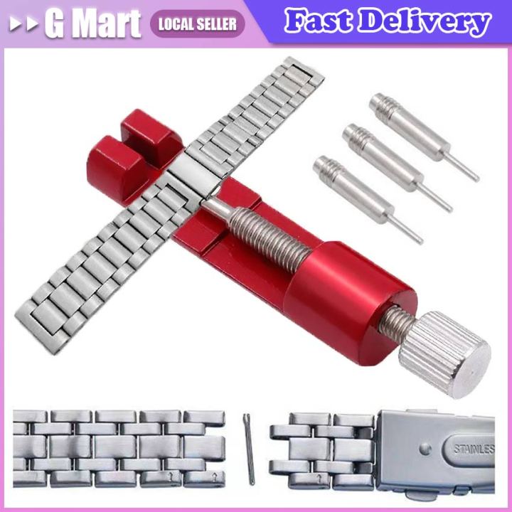 Metal Watch Repair Tool Adjusting Watch Strap Tool with Watch Pin Band ...