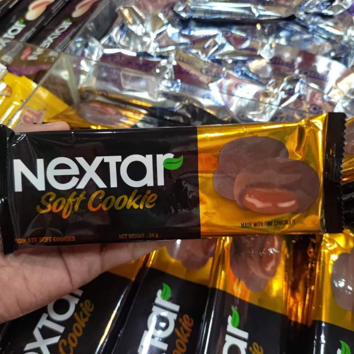 nextar soft cookie chocolate strawberry blueberry flavors 10 packs | Lazada PH