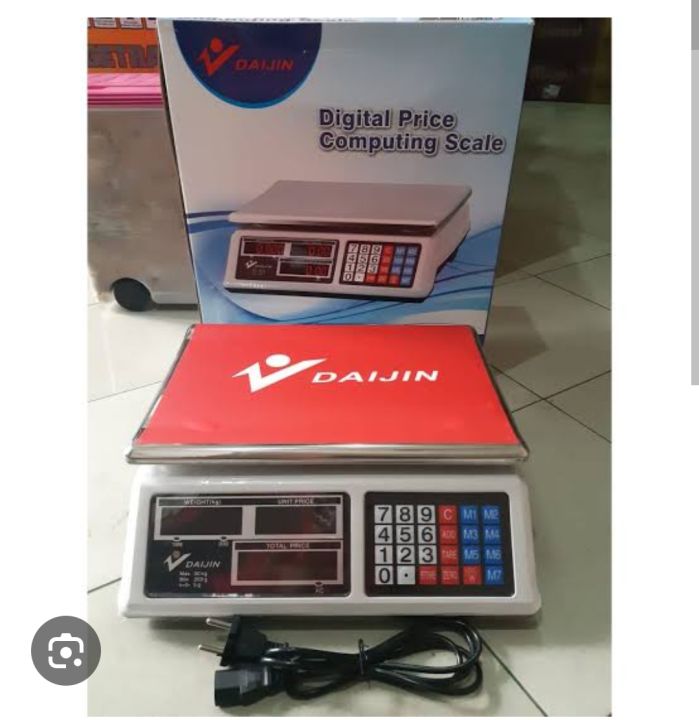 Timbangan meja digital DAIJIN 30kg / timbangan buah digital 40KG ...
