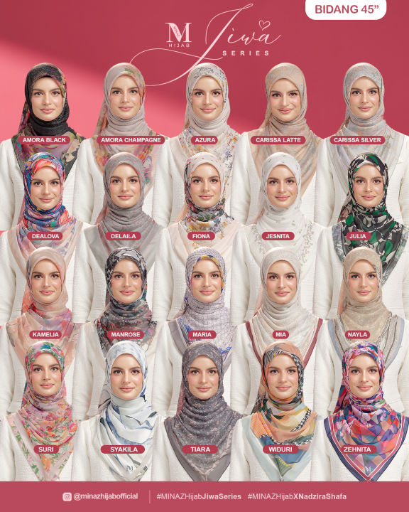 Minaz Hijab Jiwa Raya | Lazada