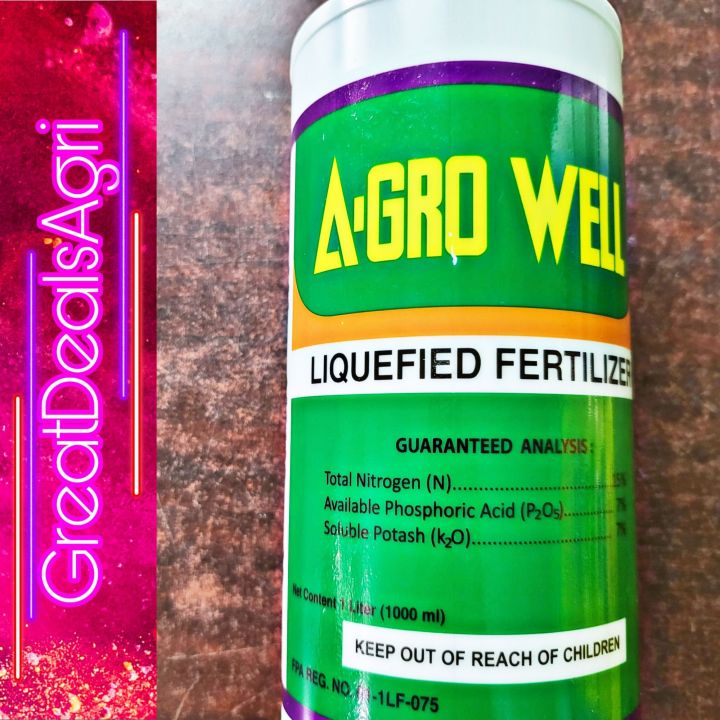 AGROWELL FOLIAR FERTILIZER (1 LITER) AGRICOR FERTILIZER INDUSTRIES INC. | Lazada PH