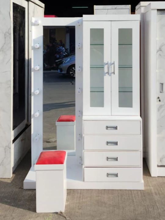 MEJA RIAS STANDING MIRROR BESAR | Lazada Indonesia