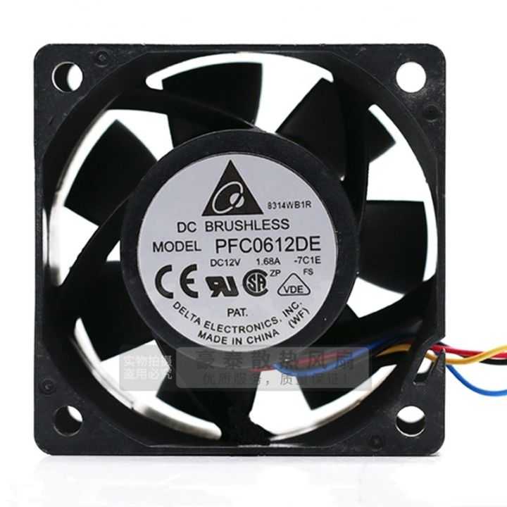 Delta Pfc0612de 6038 12V 1.68a 6cm Violent PWM Chassis Server Cooling Fan | Lazada PH