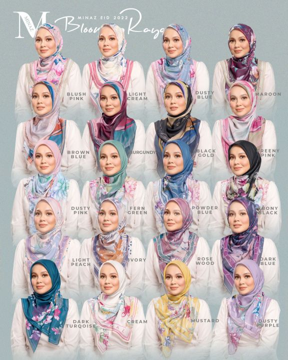 Minaz Hijab Blossom 4.0 Raya Edition | Lazada