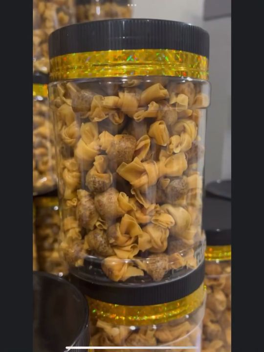 SIMPUL KASIH GEMOK SERUNDING IKAN 100% DALAM BALANG 500 gram | Lazada