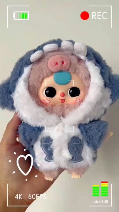 Pluck COD Baby Three V3 ชุดตุ๊กตา ชุดน้องเบบี้ทรี V.3 เสื้อผ้าตุ๊กตา DIY ผ้าฝ้าย ขนาด 20ซม（ขาย ...