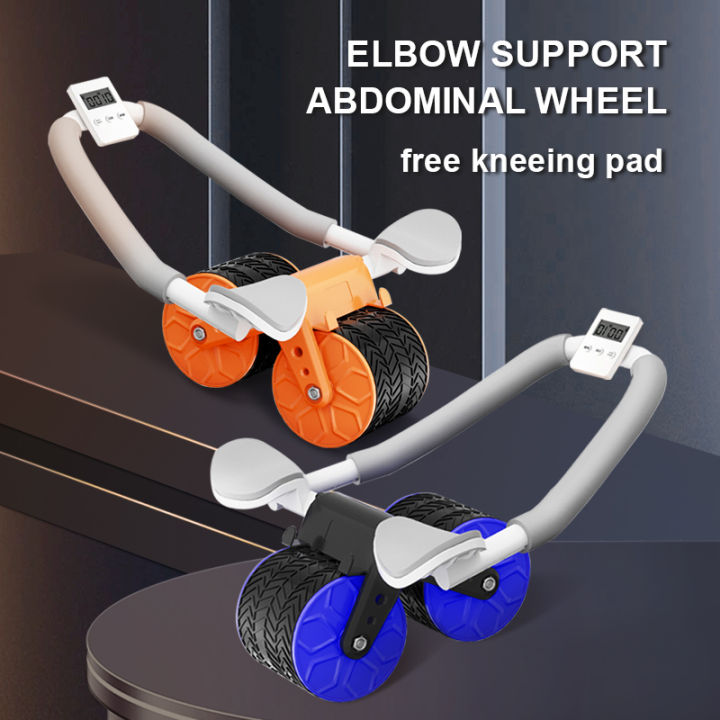 Booster Elbow Support Abdominal Roller Multi-functional Abs Wheel With ...