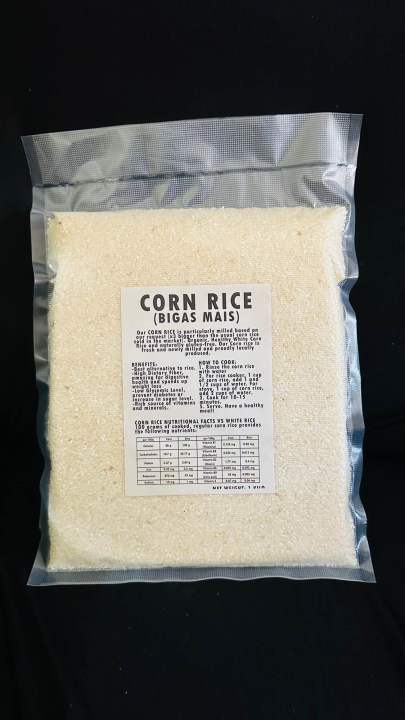 CORN RICE. 3x bigger than the ordinary rice grit. | Lazada