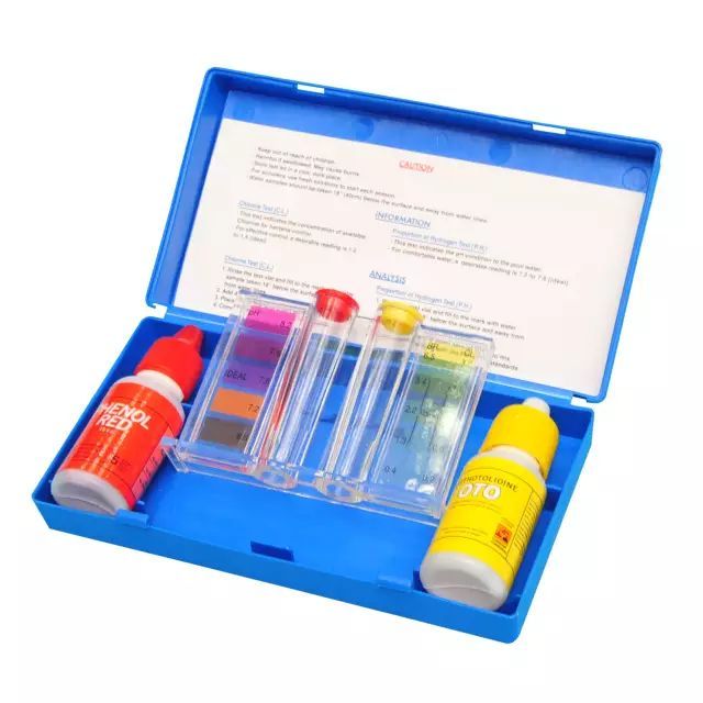 Basic PH Swimming Pool Water Test Kits , OTO Liquid Reagent for ...