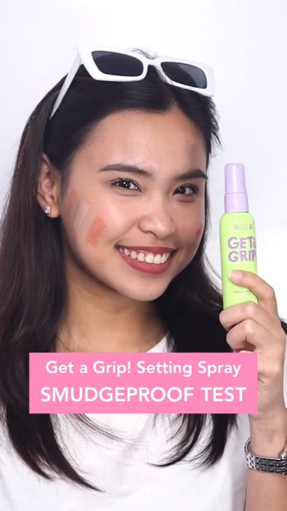 DAZZLE ME Get a Grip! Makeup Setting Spray Facial Mist | Smudge Free Long Lasting Setting Spray ...