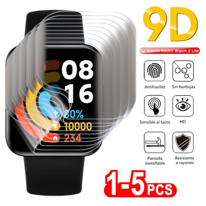 ฟิล์มป้องกันไฮโดรเจลแบบนิ่มสำหรับ redmi WATCH 2 3 Lite 3อุปกรณ์ป้องกัน ...