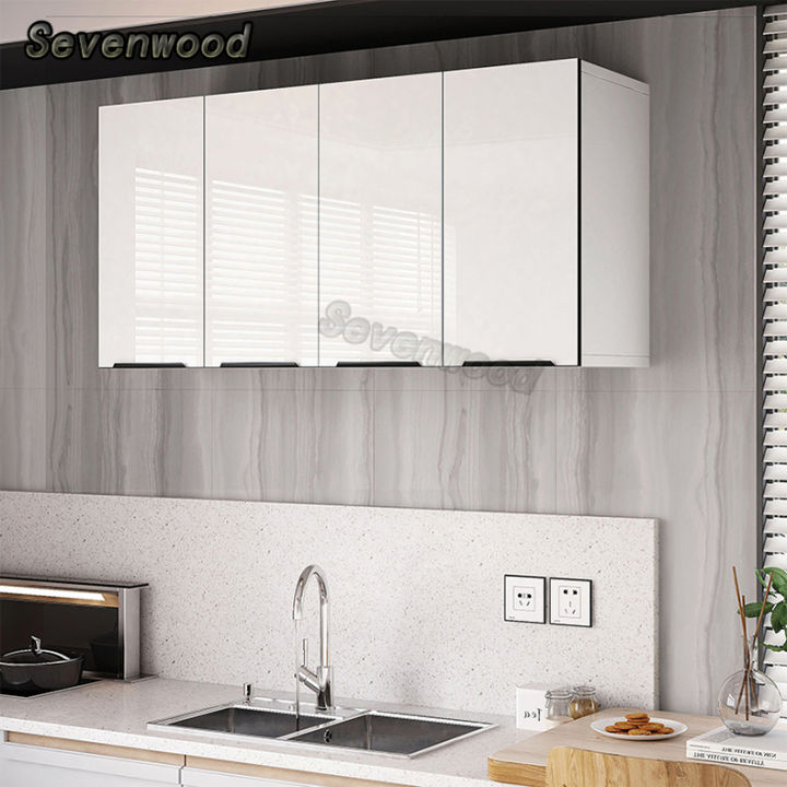 Sevenwood kitchen wall cabinet wooden hanging cabinet almari dapur ...