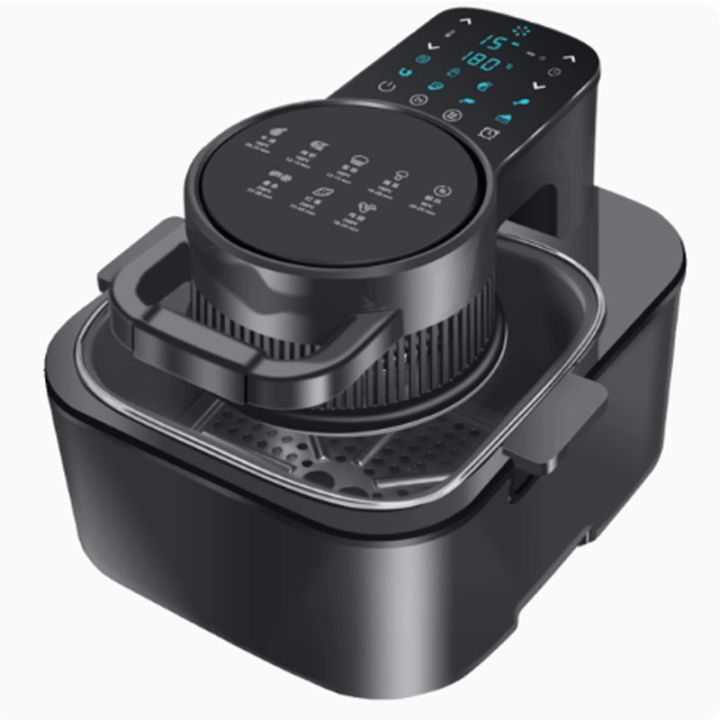New Visual Air Fryer Home Intelligent Large-Capacity 9L Automatic ...