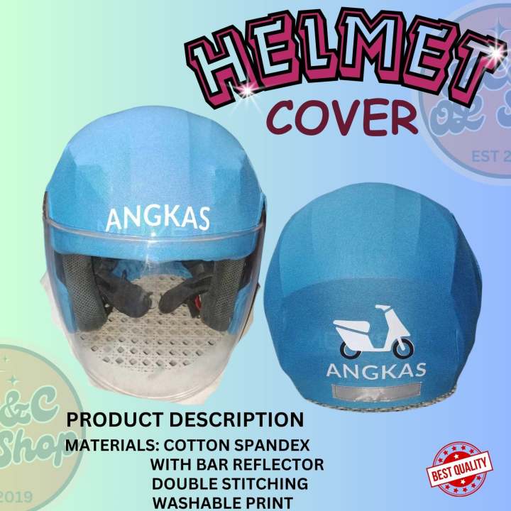 ANGKAS HELMET COVER BLUE | Lazada PH