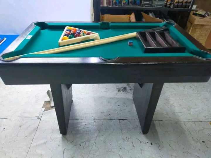 24X42 MINI BILLIARD TABLE LOCAL MADE WITH COMPLETE ACCESSORIES/ LAMESA ...