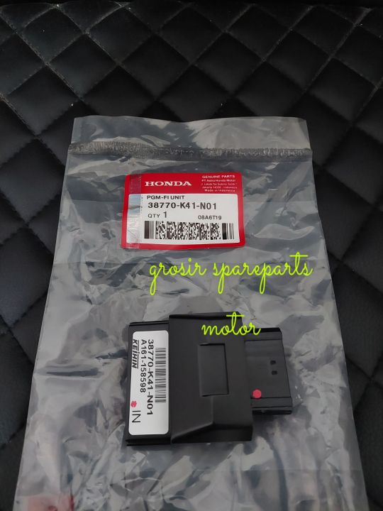 ECU ECCU CDI ENGINE UNIT CONTROL PGM-FI UNIT 38770-K41-N01 HONDA SUPRA X 125 FI INJEKSI | Lazada ...