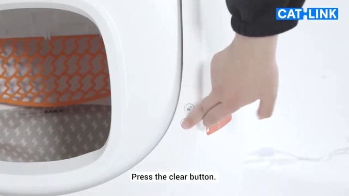 BlackMimi CATLINK Baymax Automatic Cat Litter Box Self Cleaning Litter ...