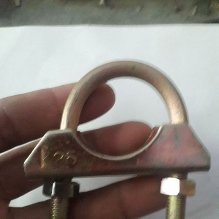 klem U besi atau klem knalpot atau klem setrok 1 1/4 inch | Lazada ...