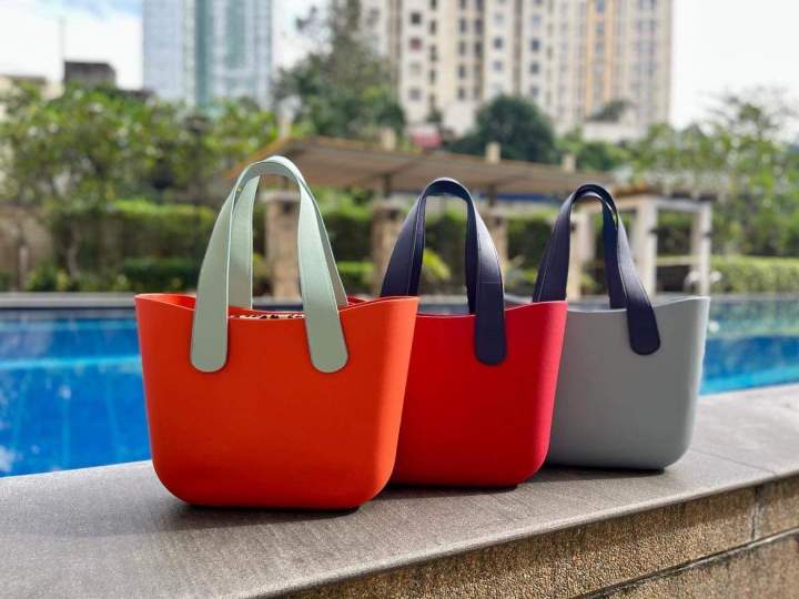 EVA Bag Collection- Summer Hues | Silicone Bag | Waterproof Bag | Beach ...
