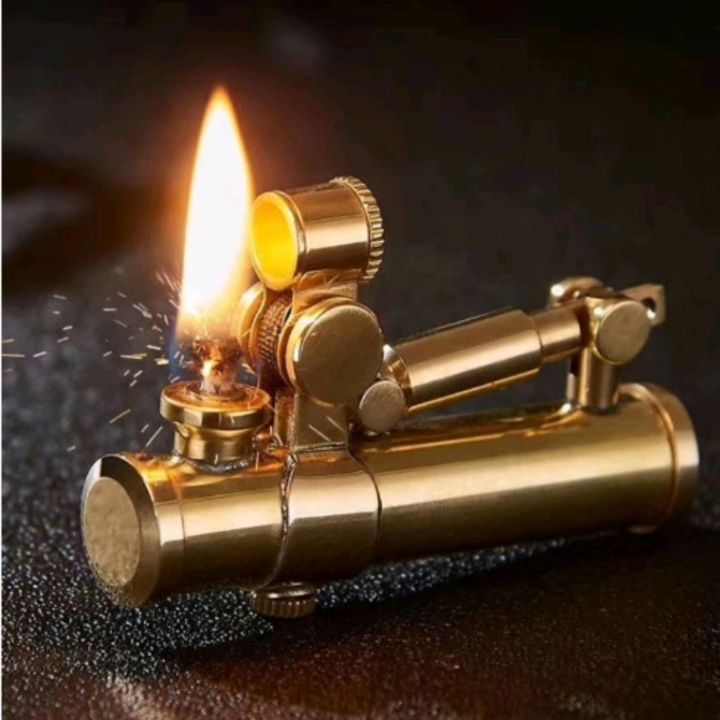 Heavy Trench Manual Brash Mechanical Lighter | Lazada Indonesia