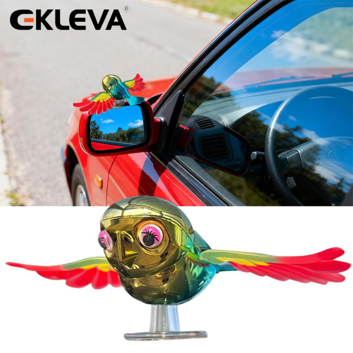 EKLEVA New Fun Flaps Wings Flying Birds Car Sticker Decor for Car ...