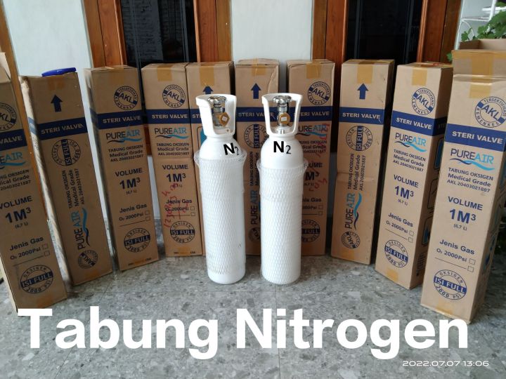 Tabung Nitrogen N2 ukuran 1m3 sudah isi | Lazada Indonesia