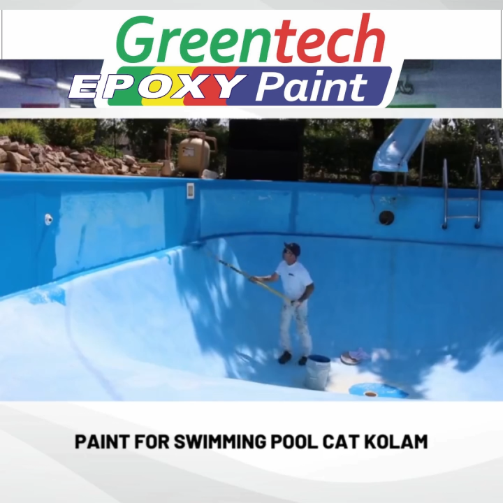 5L Swimming Pool Epoxy Paint Pond Paint Cat Kolam Renang Epoxy Coating ...