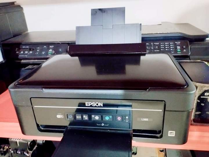 Epson L385 L365 มี wifi ปริ้นเตอร์มือสองพร้อมใช้งาน | Lazada.co.th