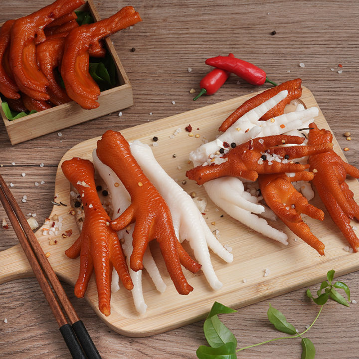 Artificial Raw Chicken Feet Fake Marinated Duck Feet Model Fresh Large ...