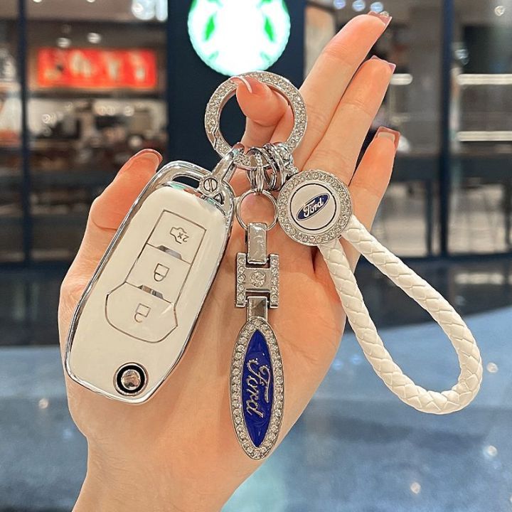 Ford Territory Ranger Fiesta Everest Remote Car Key TPU Case Cover with ...