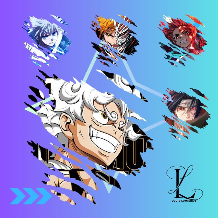 Vinyl Anime Scratch Design for you Laptops, Phones, Tumblers and more ...