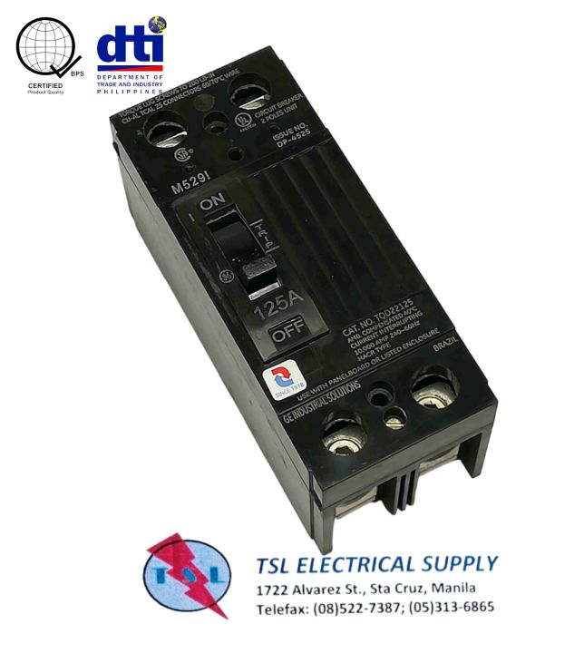 TQD 2 POLE GE Circuit Breaker | Lazada PH