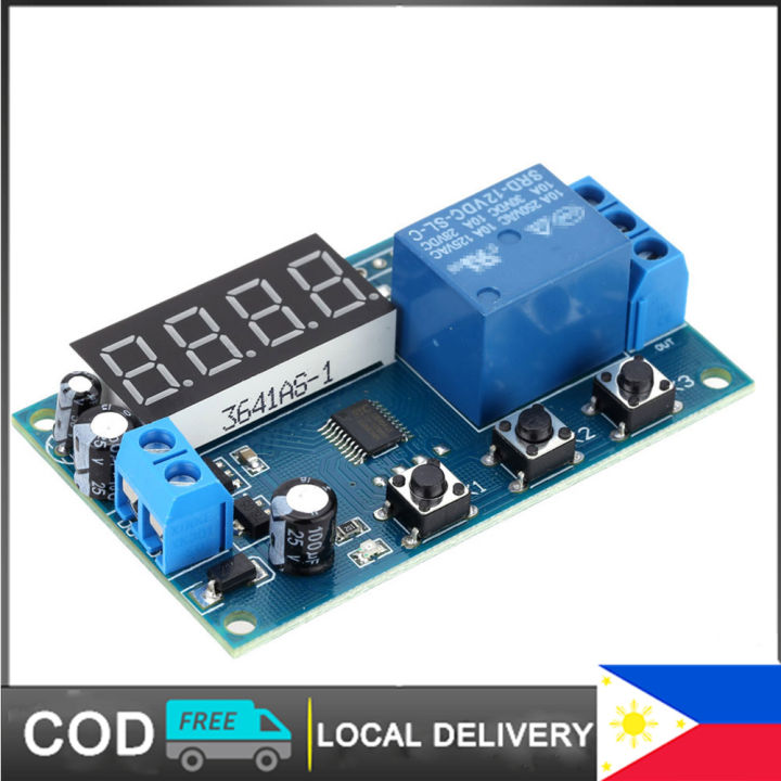 [Easytool&COD]12V DC Multifunction Delay Timer Module Switch Relay ...