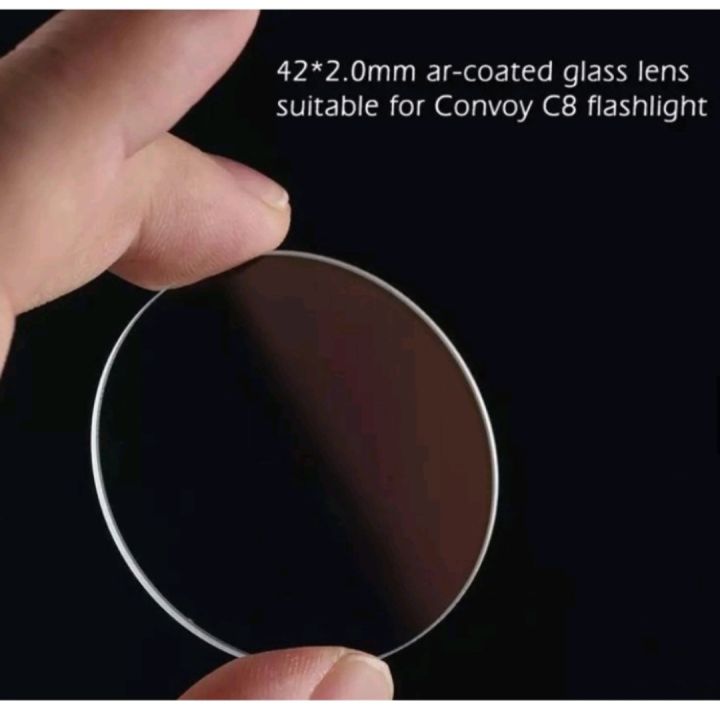 เลนส์กระจกไฟฉายสําหรับ Convoy S2+ S3 S6 S8 S21A S21B C8+ M21A | Lazada.co.th