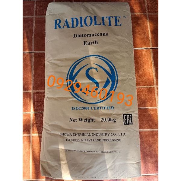 ผงกรองสระน้ำ กรองตะไคร่น้ำ RADIOLITE#900s(บรรจุ20kg/ถุง) ร้านจัดส่งจริง ...