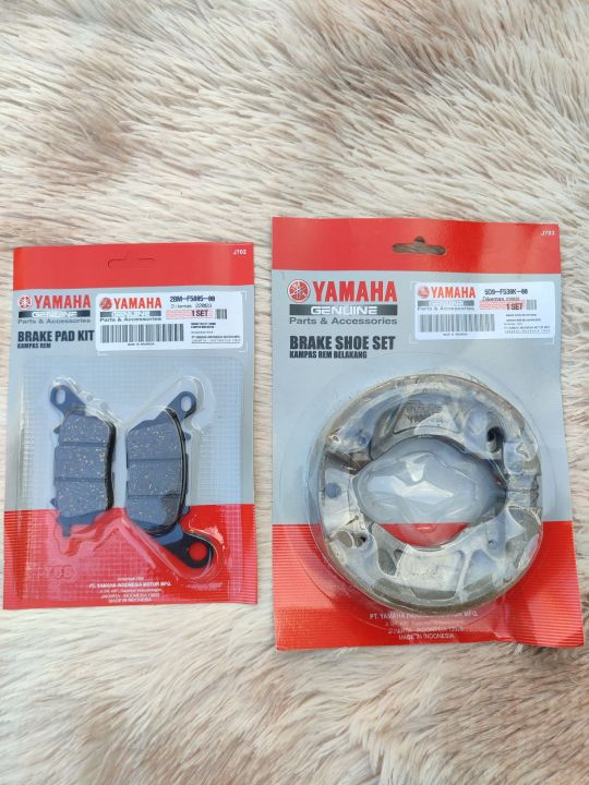 YAMAHA Genuine Parts | MIO M3 125 Brake Pad Set. | Lazada PH