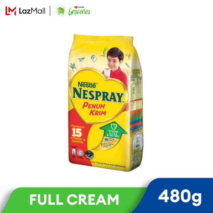 NESTLE NESPRAY Full Cream Softpack 480g | Lazada