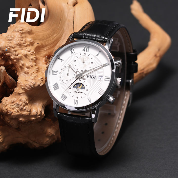 Fidi Trung Quốc-Đồng hồ nam lõi | Đồng hồ Thạch anh cổ điển với Kính ...