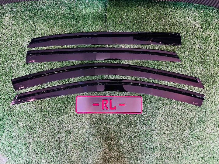 Proton S70 2024 2025 side window door sun rain visor cover airpress lip ...